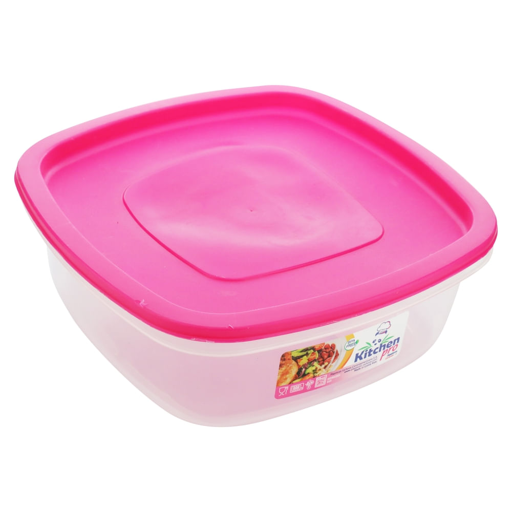 Comprar Topper Cuadrado Kitchen Pro De 2500 ml | Walmart El Salvador ...