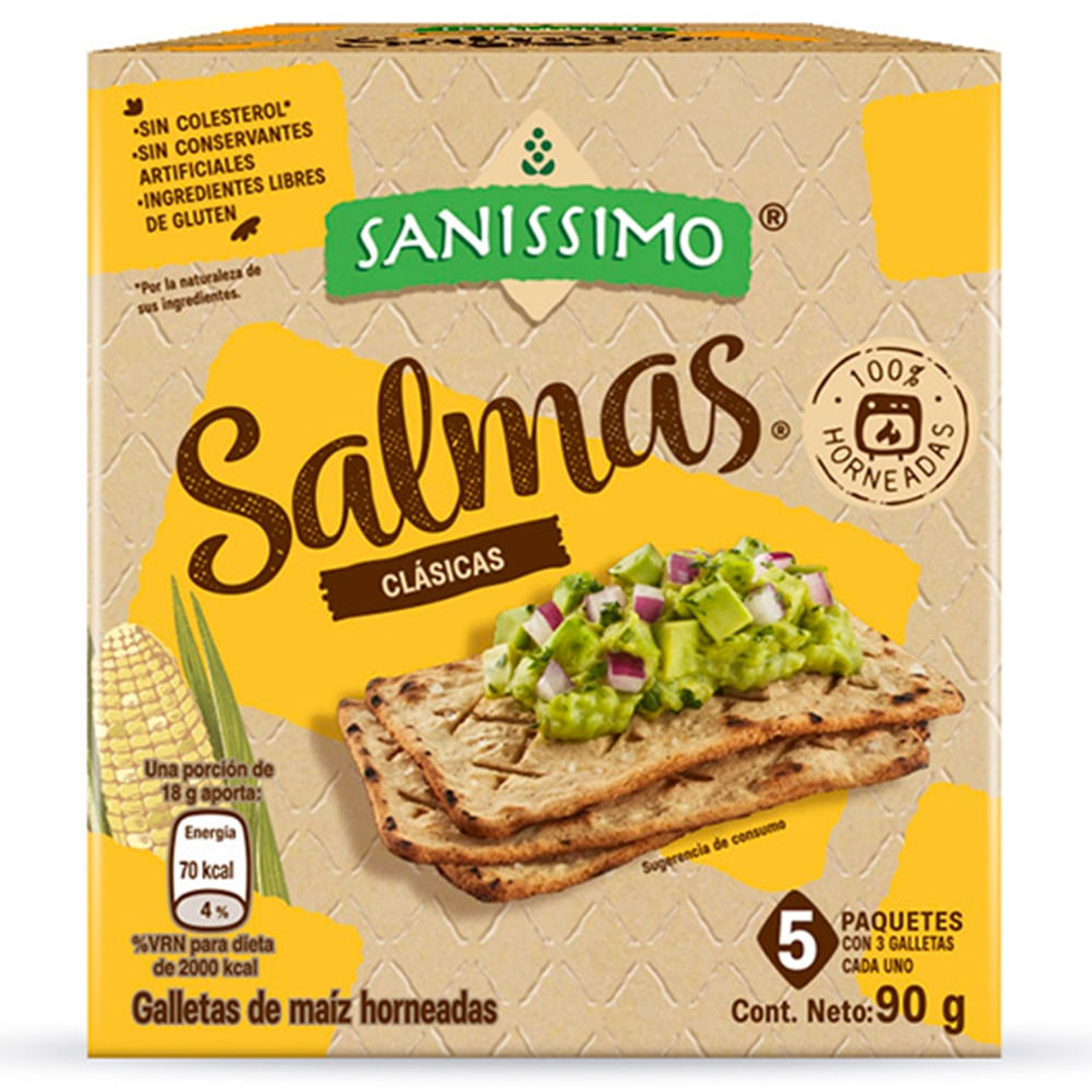 Comprar Galleta Sanissimo Salmas Tostadas - 90 g | Walmart El Salvador ...