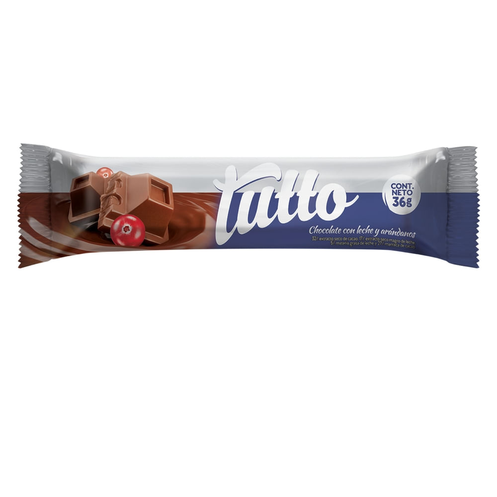 Comprar Chocolate Tutto Con Arándanos - 36 g | Walmart San Salvador