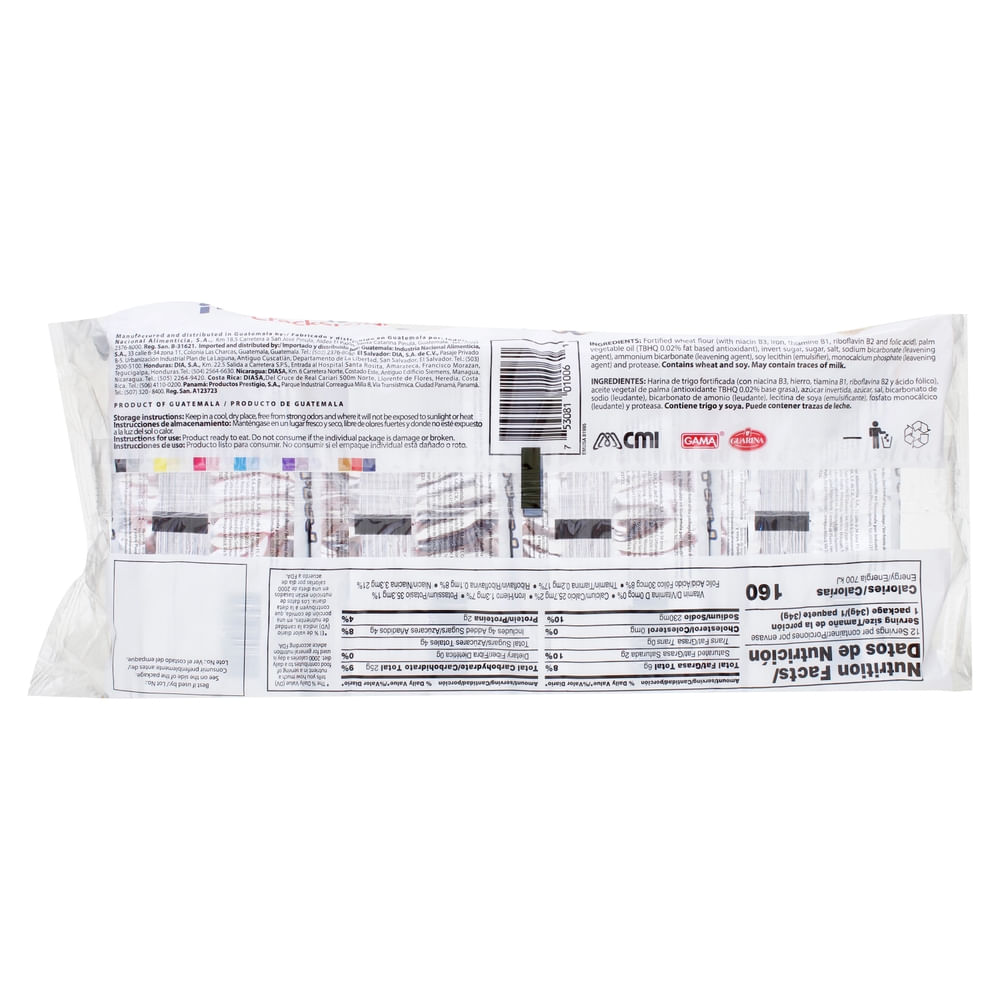 Galleta Sal Gama Club Max 12 Pack - 408 g - Walmart | Salvador