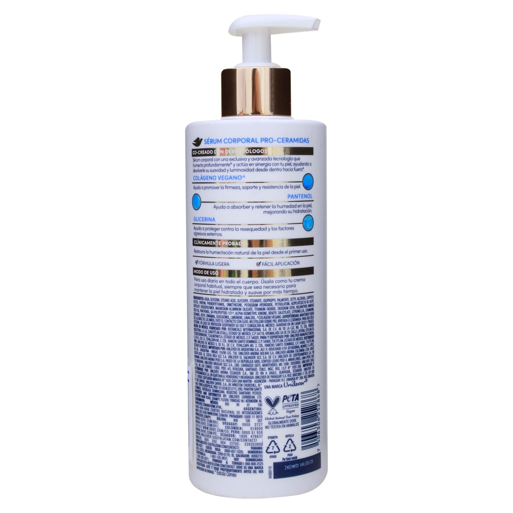 Comprar Crema Dove pro ceramidas dermo hidratante - 400 ml | Walmart El ...