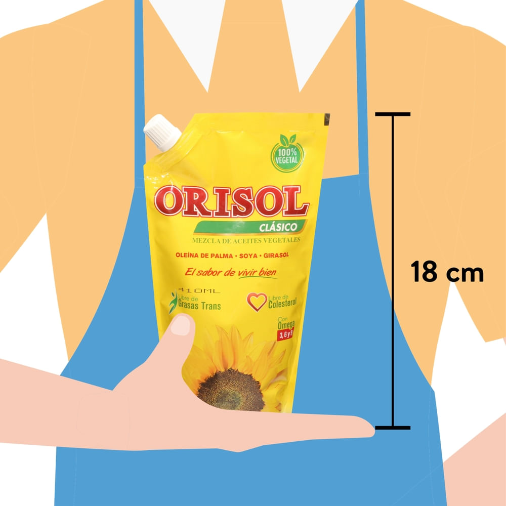 Comprar Aceite Orisol Con Soya Econopack 443 ml | Walmart Salvador ...
