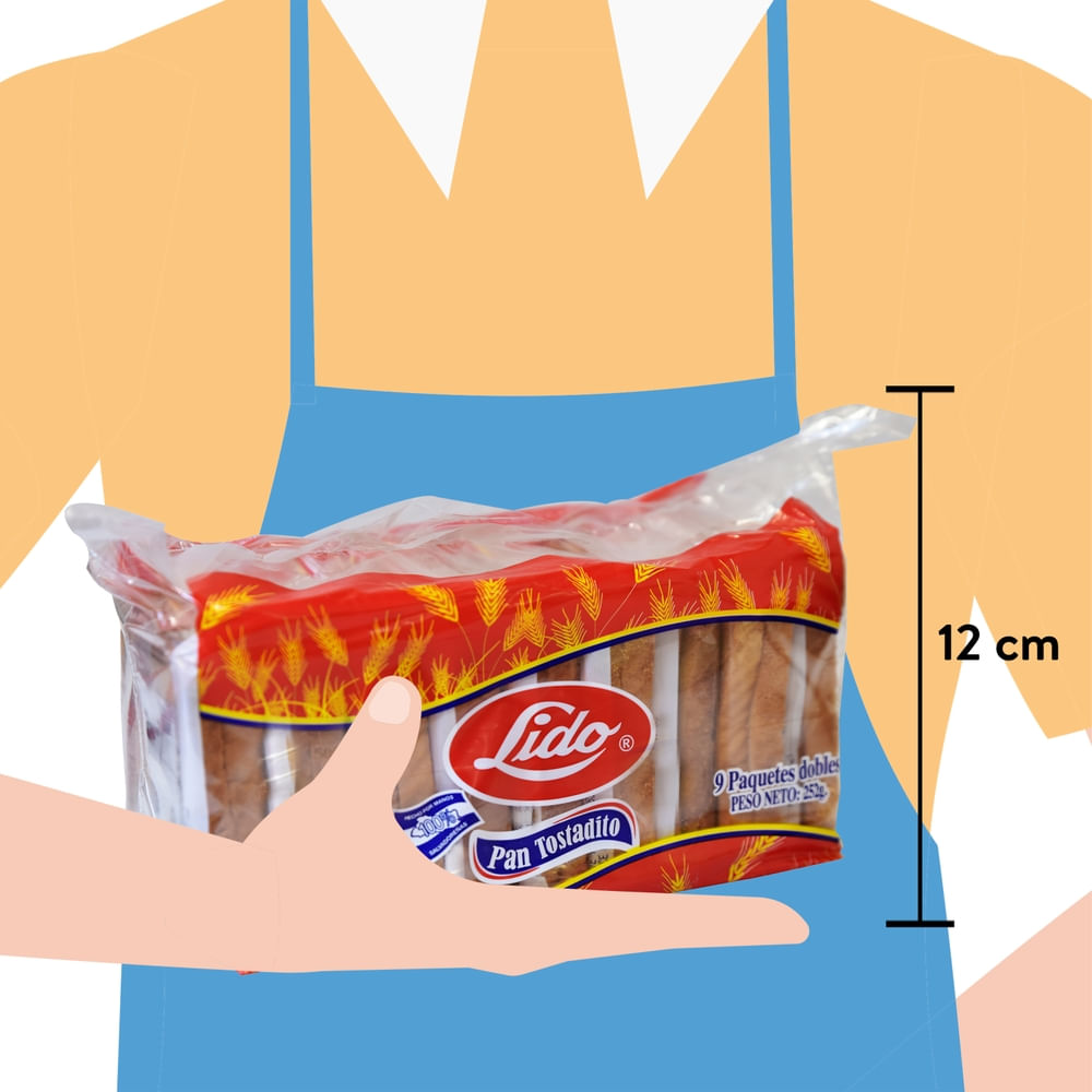 Comprar Pan Lido Tostado - 250 g | Walmart El Salvador - Walmart | Salvador