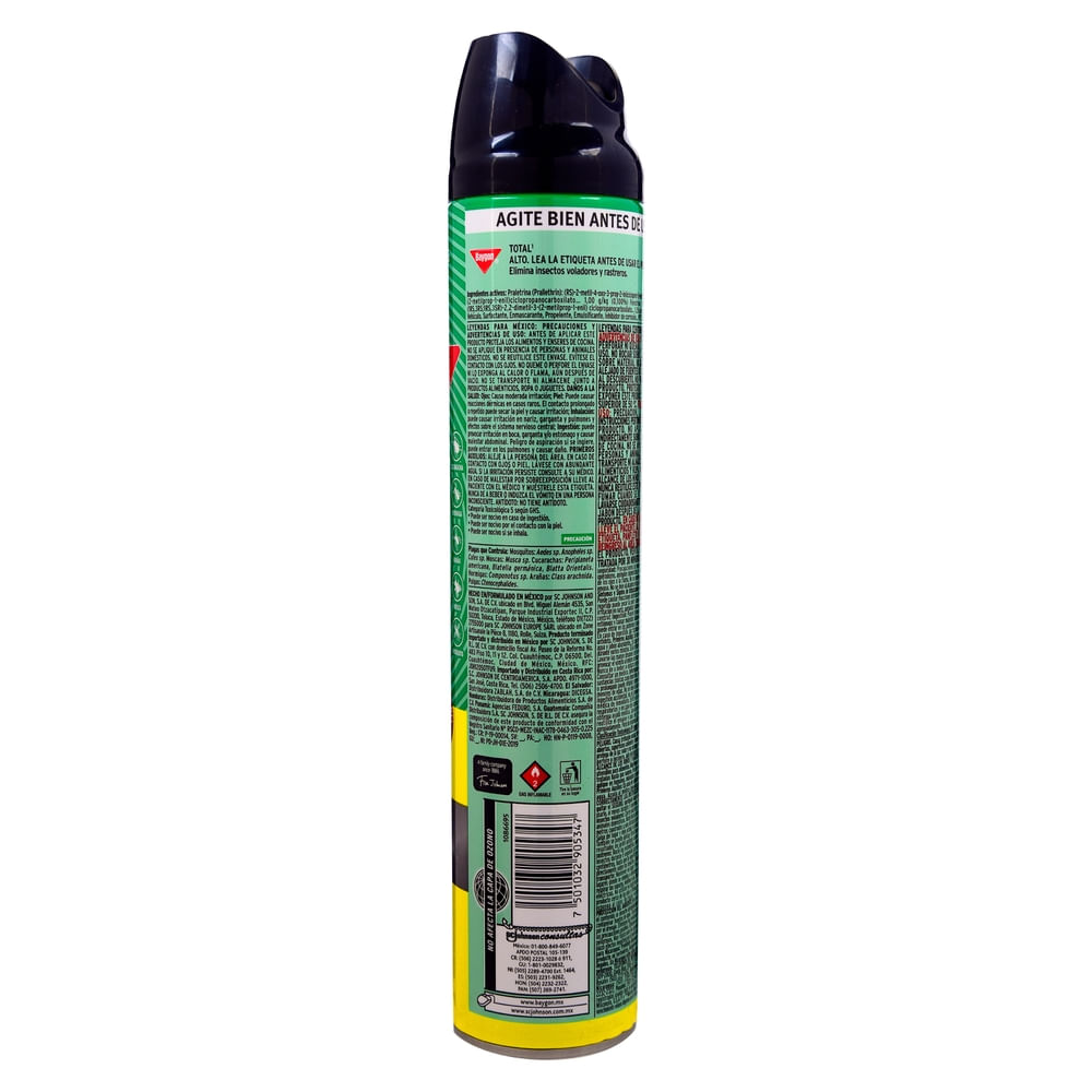 Comprar Insecticida en Aerosol Baygon Total Mata Insectos Voladores y ...