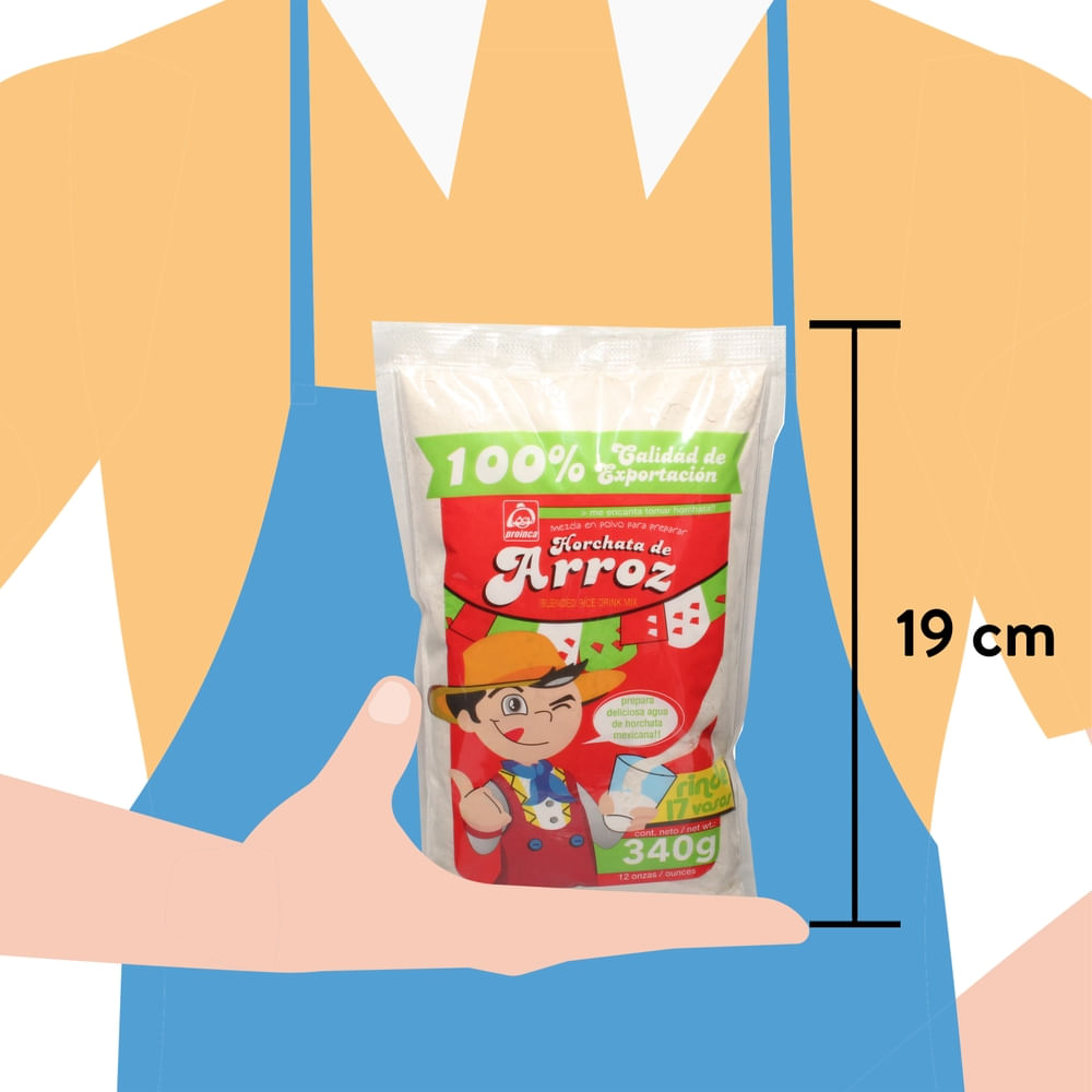 Comprar Bebida En Polvo Proinca Horchata Arroz - 340 g | Walmart ...