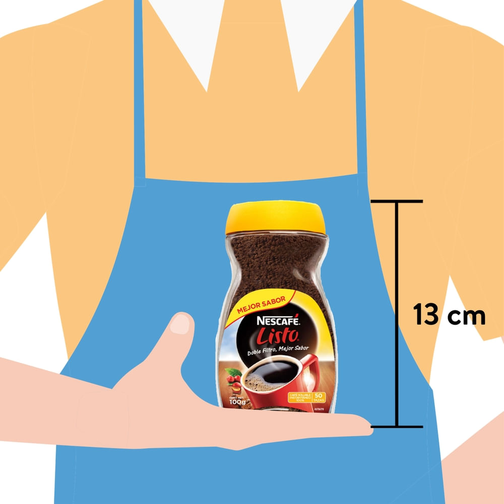 Comprar Nescafé® Listo Café Instantáneo Frasco - 100 g | Walmart El ...