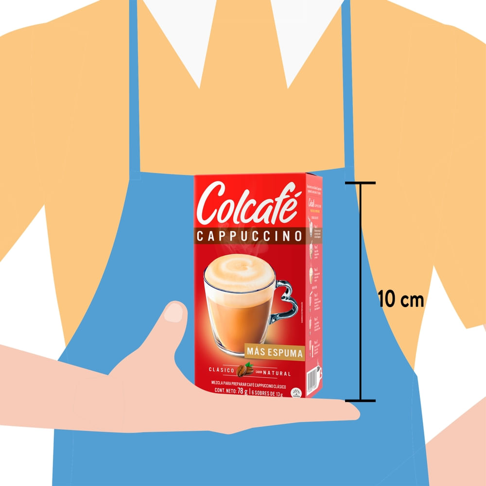 Comprar Café Colcafe Cappuccino Clásico - 78 g | Walmart El Salvador ...