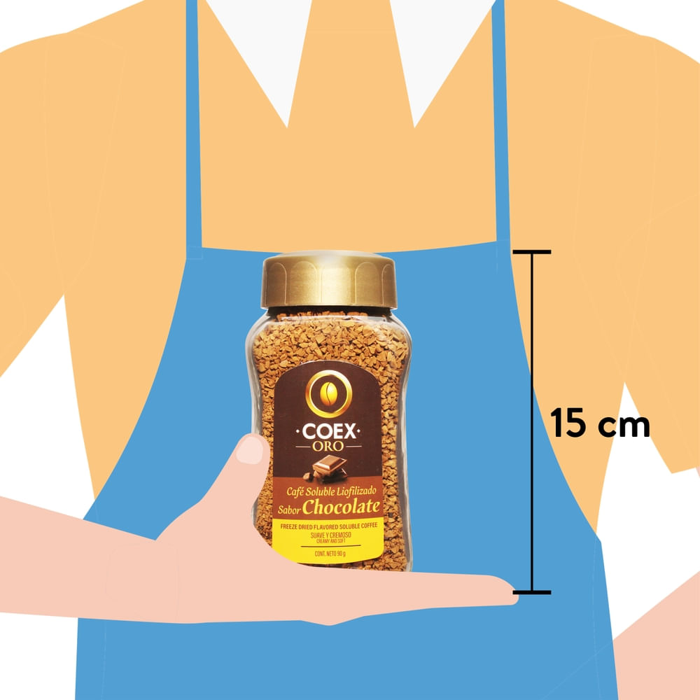 Comprar Cafe Coex Liofilizado Oro Chocolate - 90 g | Walmart Salvador ...