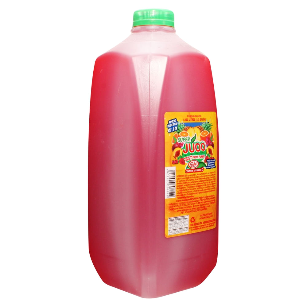 Comprar Bebida Super Juoo fruit Punch - 1.89 L | Walmart El Salvador ...