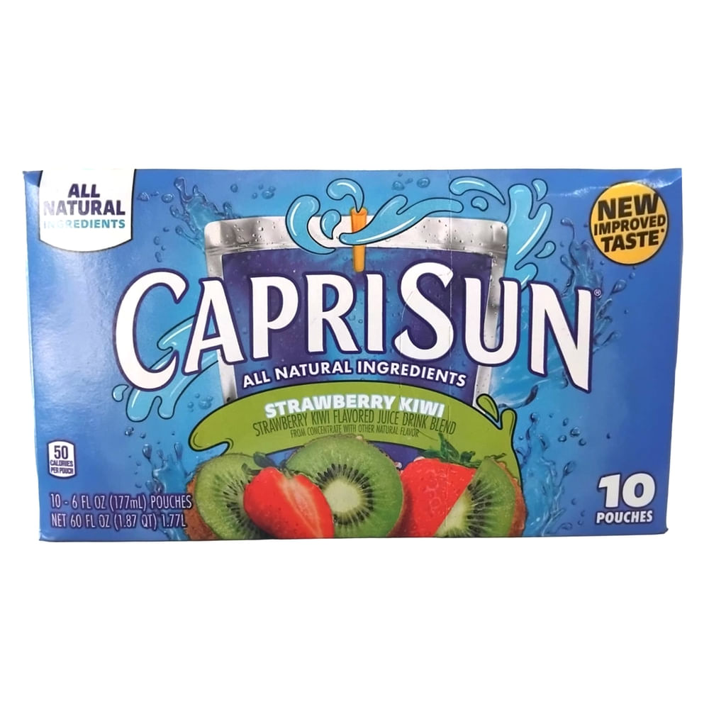Comprar Bebida Caprisun Sabor A Strawberry Kiwi 10 Pack - 1770 ml ...