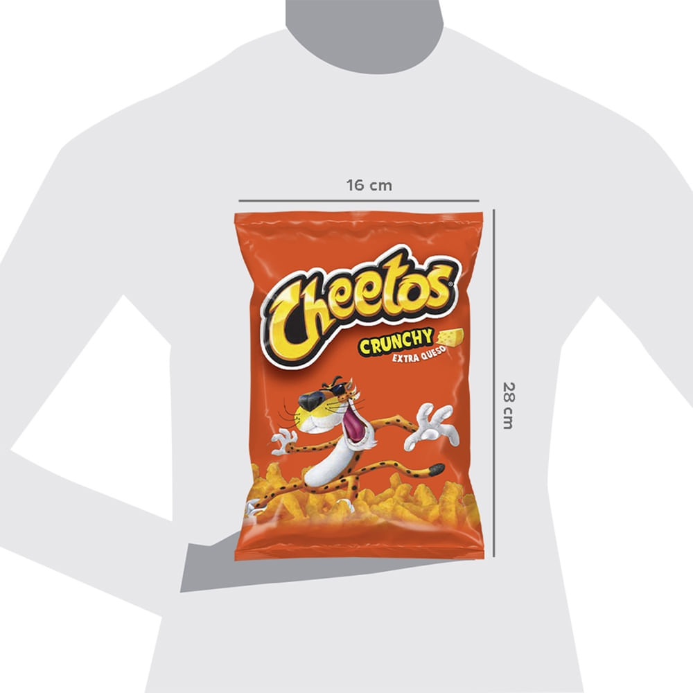 Comprar Snack Cheetos Crunchy Extra Queso - 120 g | Walmart El Salvador ...