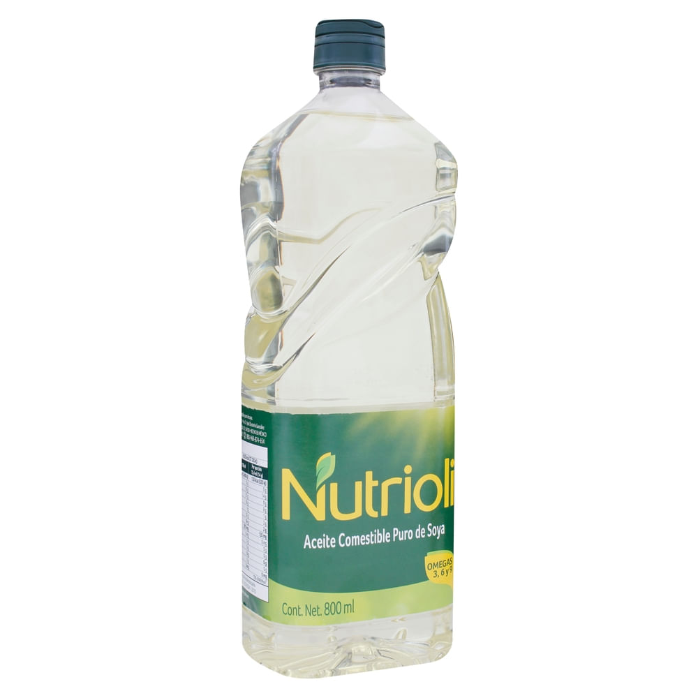 Comprar Aceite Nutrioli Soya 800 ml | Walmart El Salvador