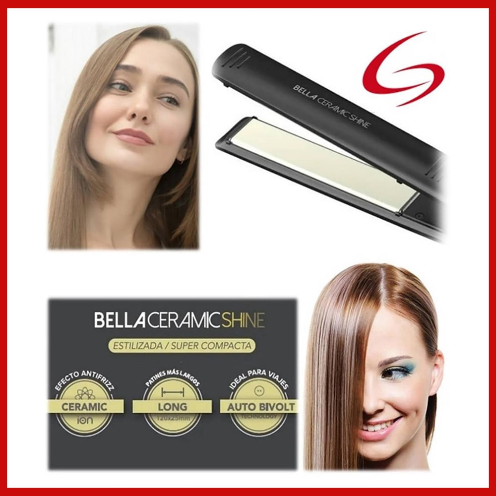 Comprar Plancha Gama Bella Ceramic Shine | Walmart El Salvador ...