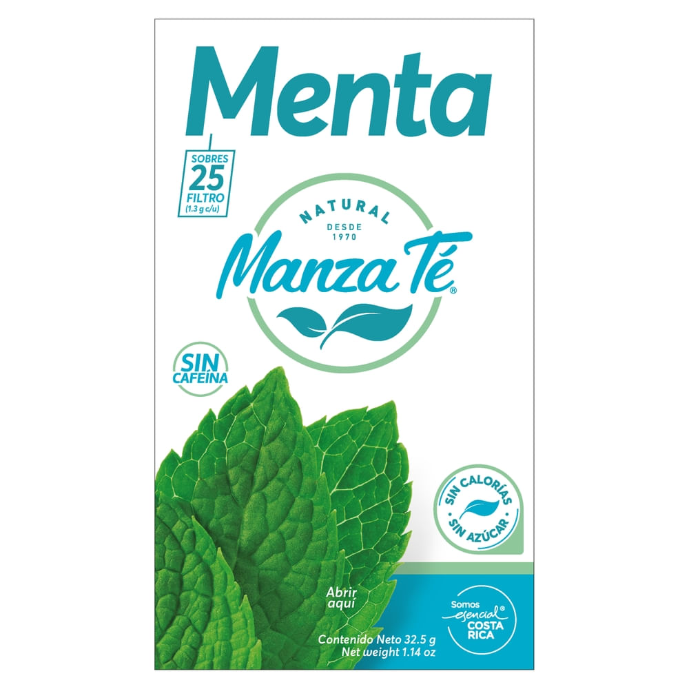 Comprar Te Menta Manzate Caja 25 Unidades 32.5 gamos | Walmart El Salvador - Walmart | Compra en ...