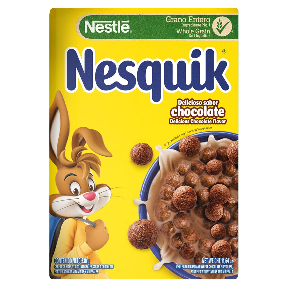 Comprar Cereal Nestlé Nesquik Chocolate Caja - 330 g | Walmart El ...
