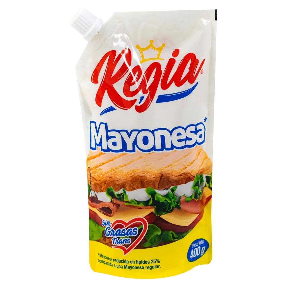 Comprar Mayonesa Regia Sin Grasas Trans Doypack - 400 g | Walmart San ...
