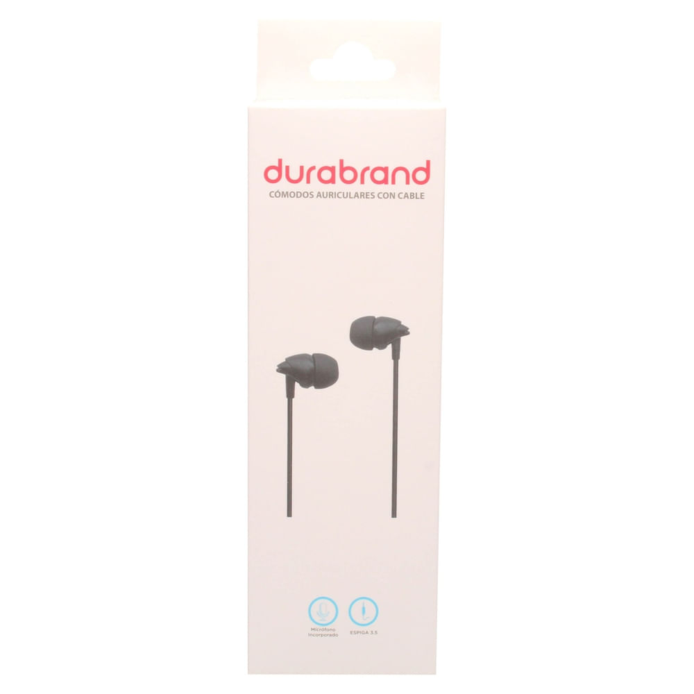 Auriculares Durabrand Con Cable Negro - Walmart | Salvador