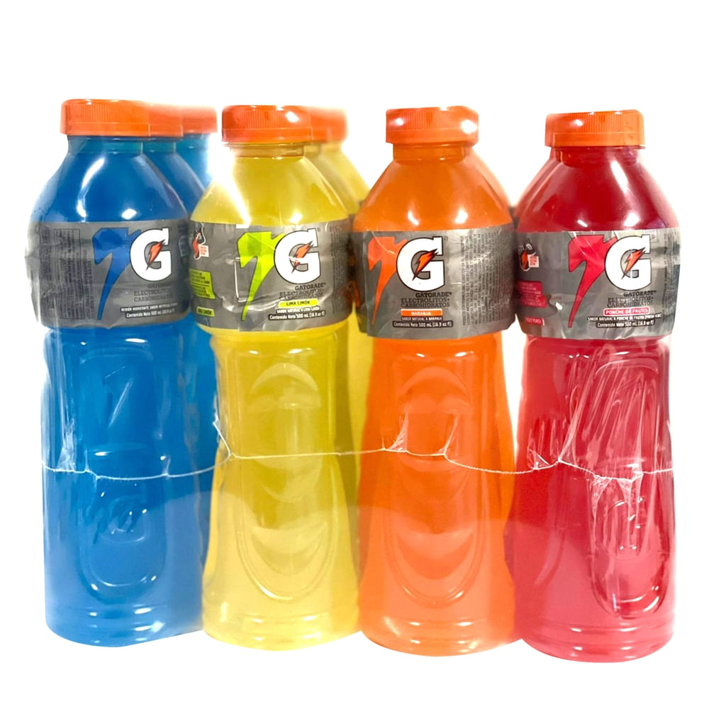 Comprar Bebida Gatorade sabores 12 pack -500 ml | Walmart El Salvador ...