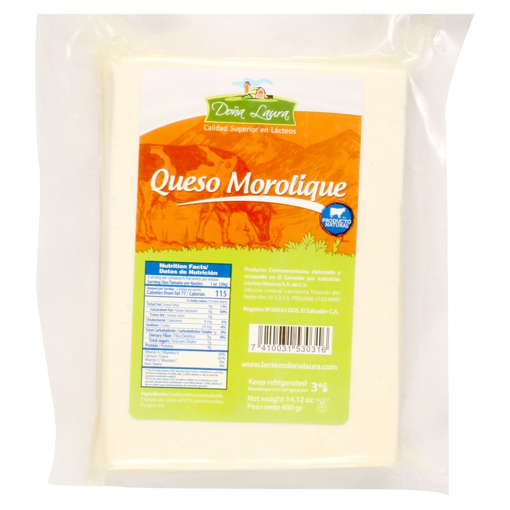 Queso Doña Laura Morolique - 400 g - La Despensa de Don Juan | Salvador