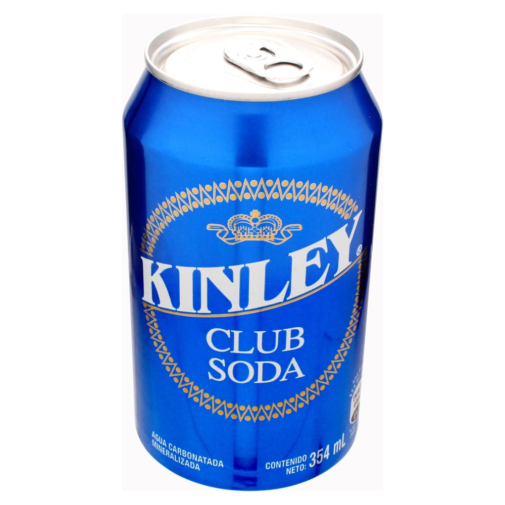 Comprar Bebida gaseosa Kinley club soda lata - 354 ml | Walmart El ...