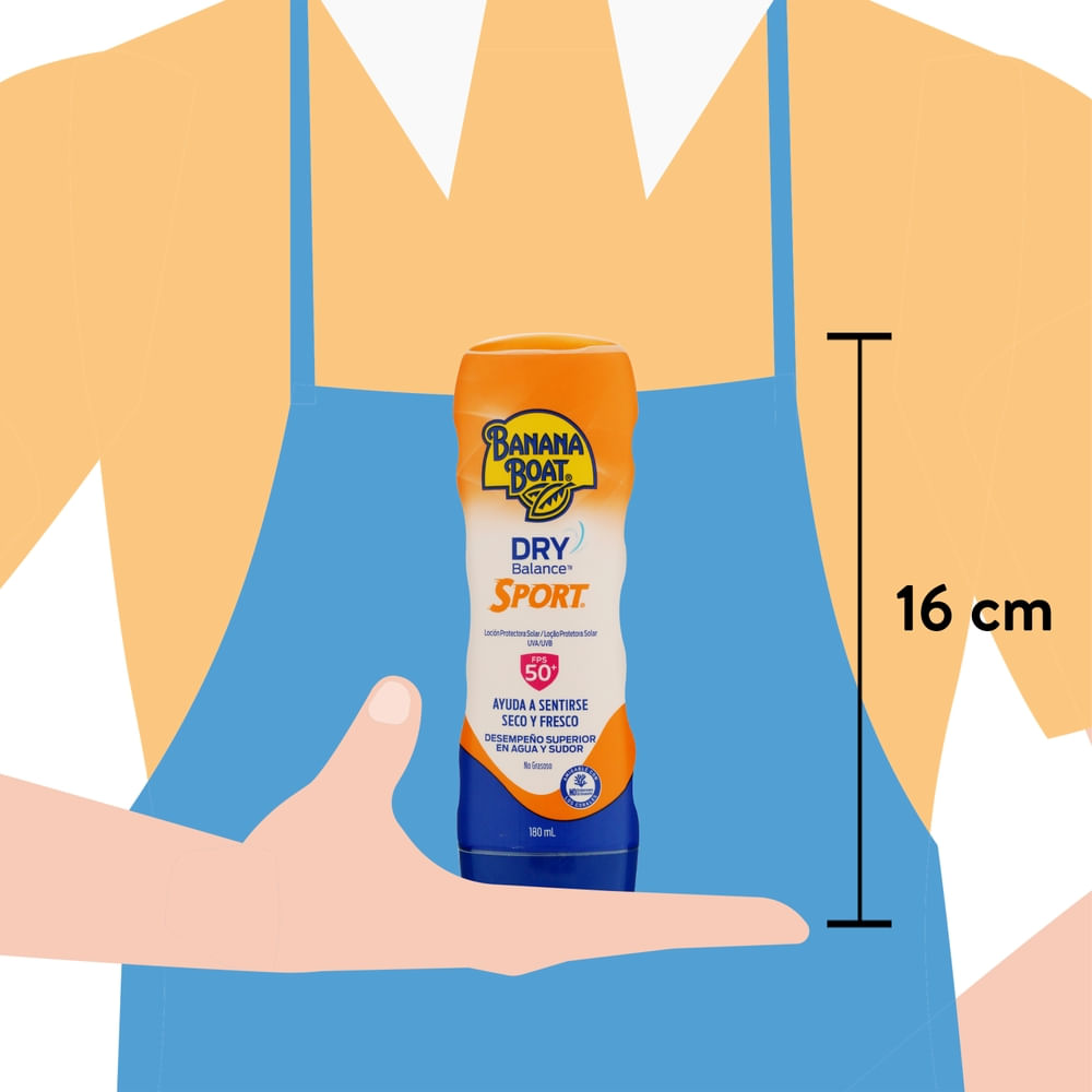 Comprar Protector solar Banana Boat dry balance sport FPS 50 - 180 ml ...