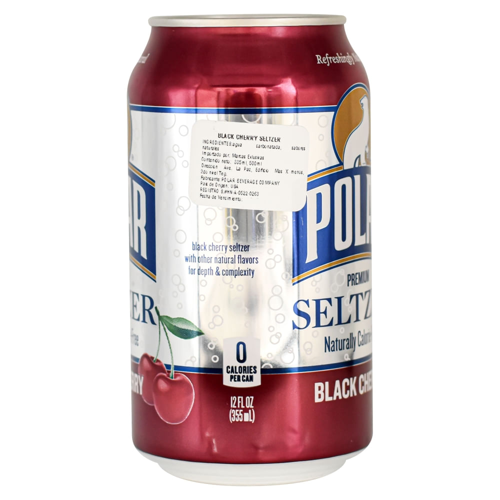 Comprar Seltzer Polar Blackcherry 355 Ml | Walmart El Salvador - La ...