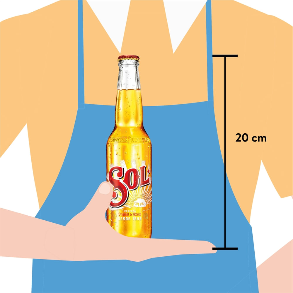 Cerveza Sol original botella - 355 ml - Walmart | Salvador
