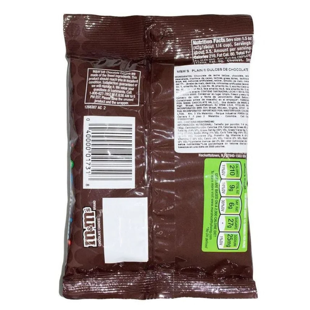 Comprar Chocolate M&M's Candies Milk - 150.3 g | Walmart El Salvador
