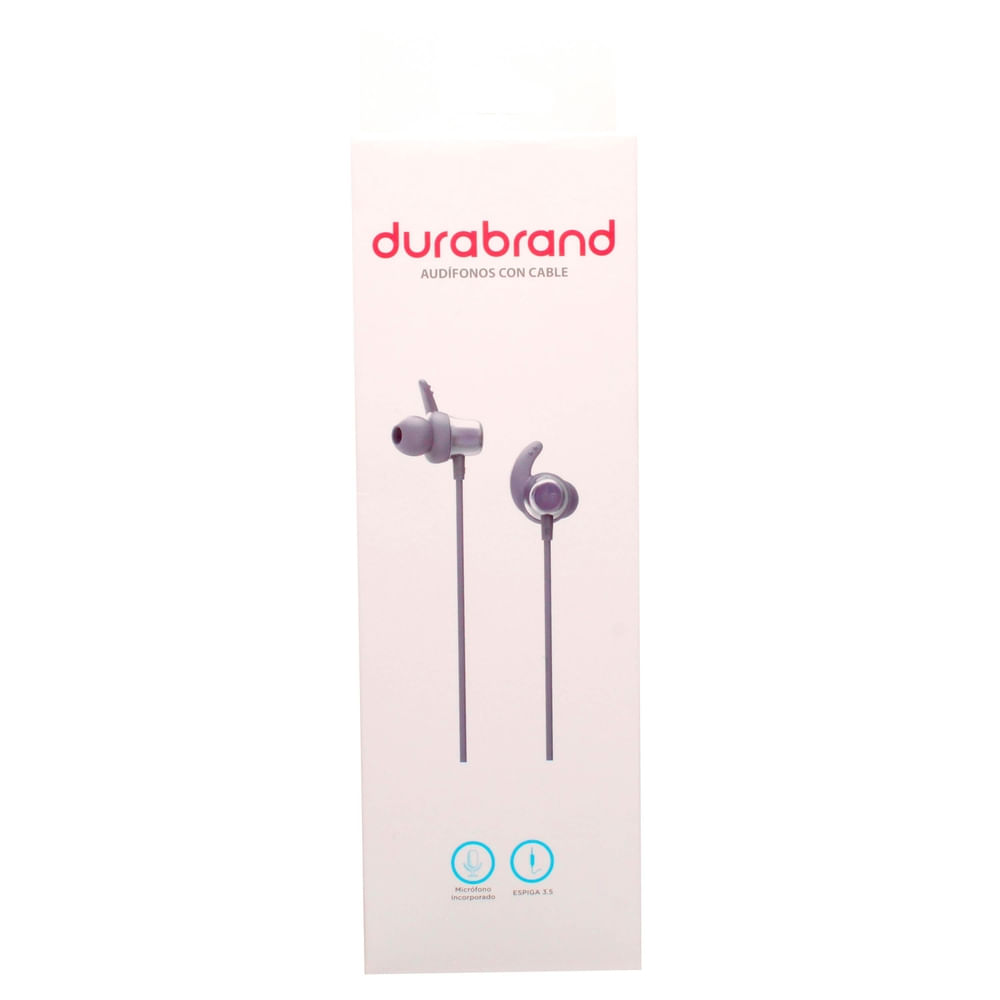 Auriculares Durabrand con cable morado - Walmart | Salvador