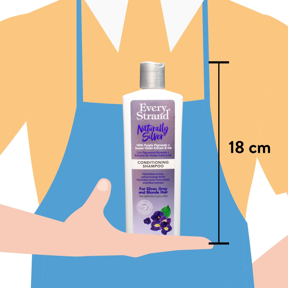 Comprar Shampo Every Strand Natural Silver - 399 ml | Walmart El ...