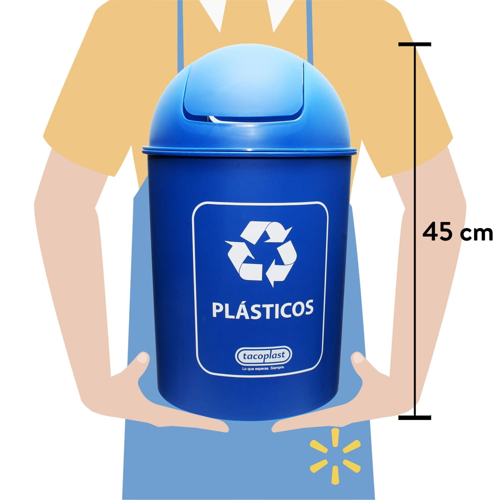 Basurero Tacoplast Para Reciclaje - 20lt - Walmart | Salvador