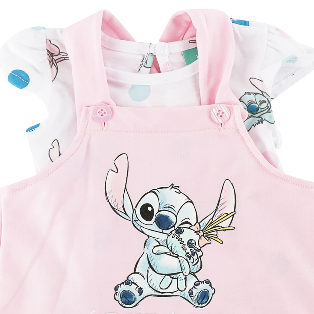 Comprar Conjunto Beba Overol Y Playera Stitch | Walmart El Salvador