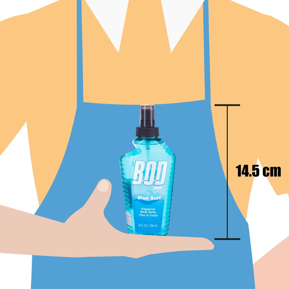 Comprar Body Splash Bod Man Blue Surf 236 ml | Walmart El Salvador