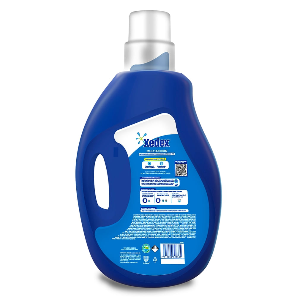 Detergente Xedex Líquido Multi acción Bot - 5000 ml - Walmart | Salvador