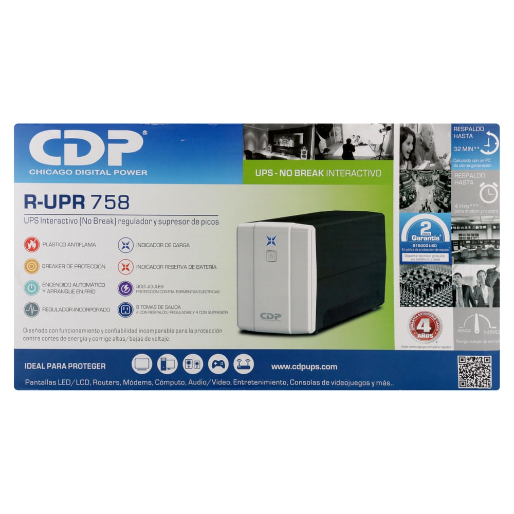 Comprar Ups 750va Cdp Rupr758 | Walmart El Salvador - Maxi Despensa ...
