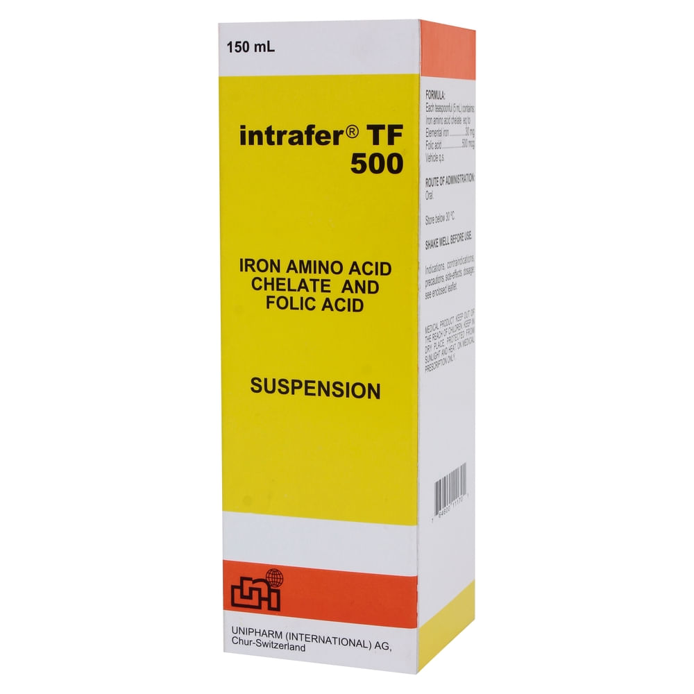 Comprar Intrafer Tf-500 Susp 150 ml | Walmart El Salvador - Walmart ...