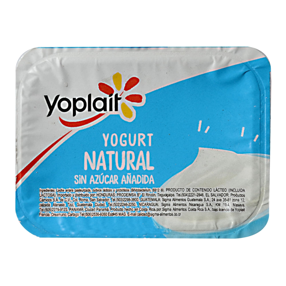 Comprar Yogurt Yoplait Batido Natural - 125 g | Walmart El Salvador ...