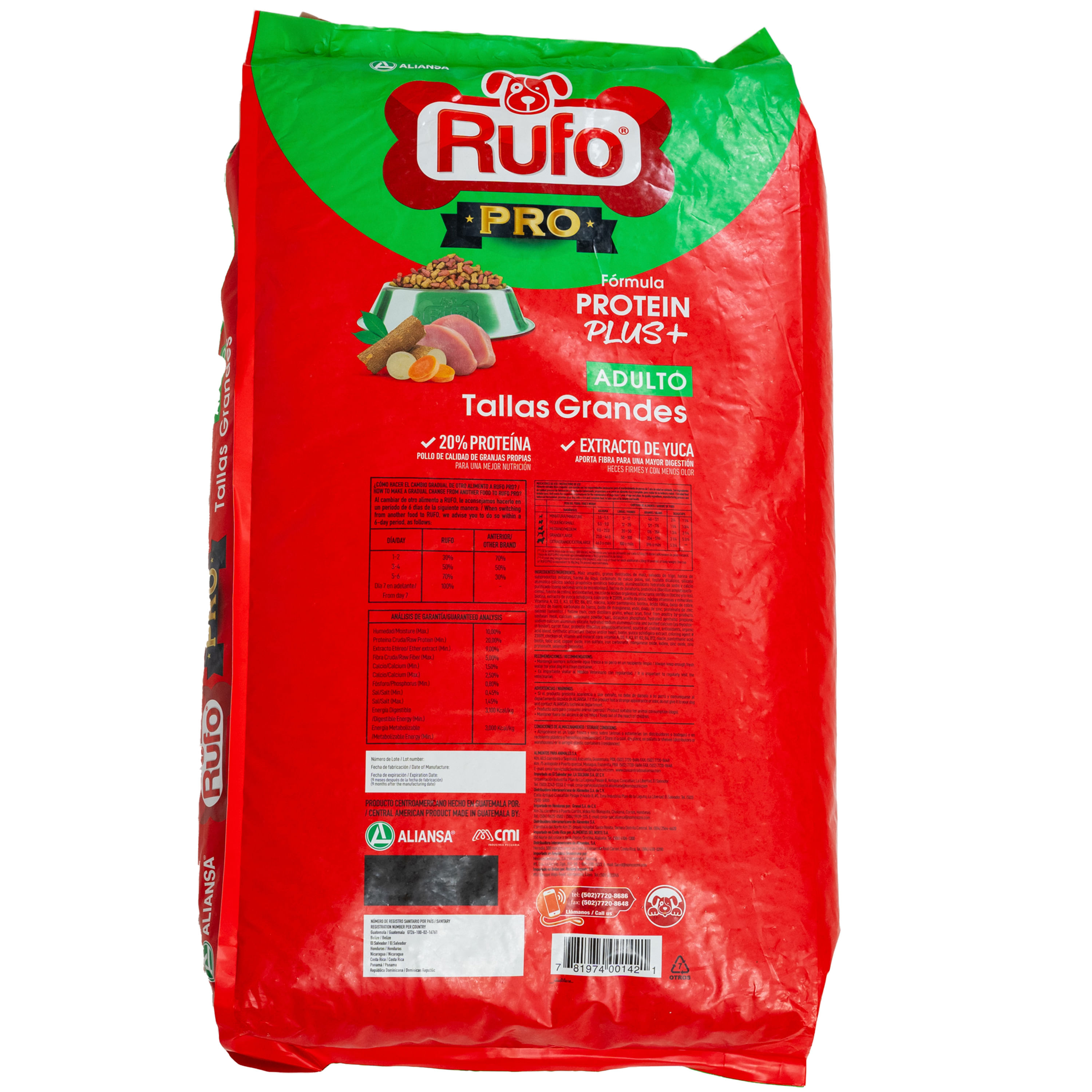 Alimento Perro Rufo Pro Adulto - 25 lb - Maxi Despensa | Compra en línea