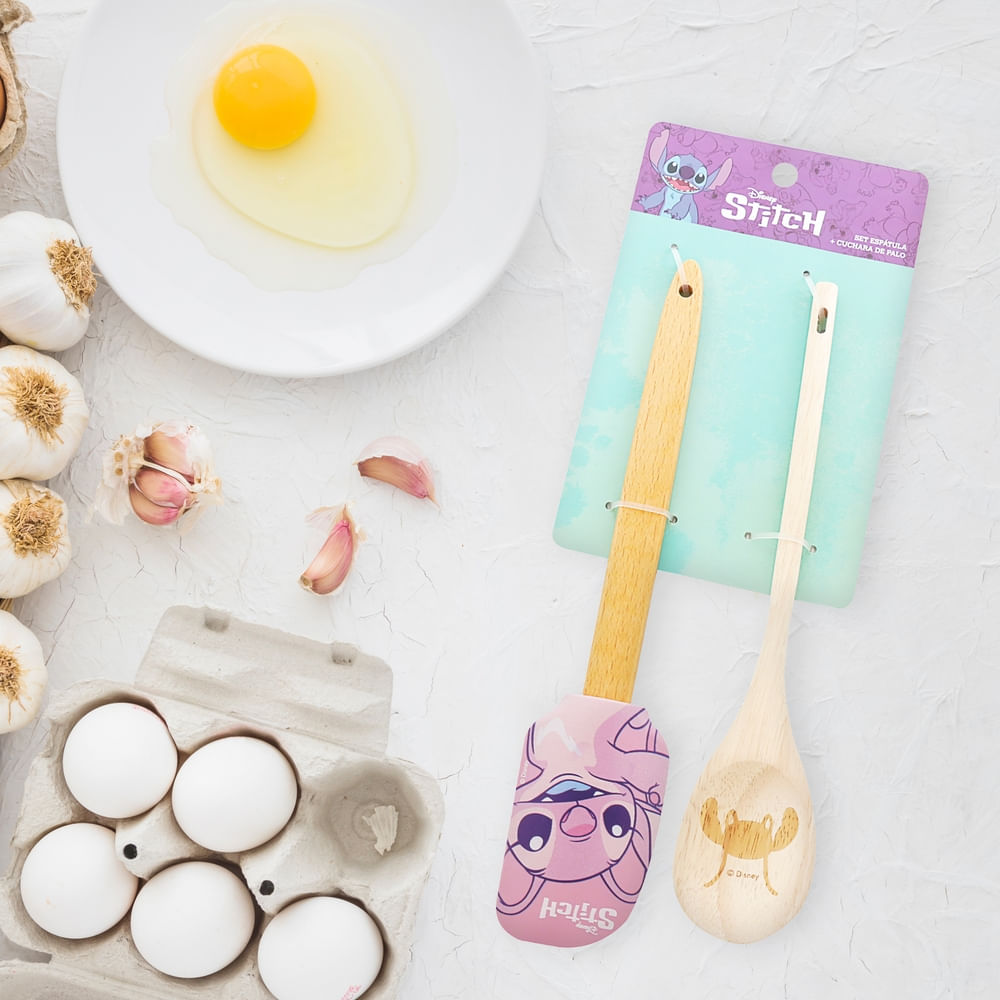 Comprar Set Stitch Espatula Y Cuchara Mad Y Sil | Walmart El Salvador ...