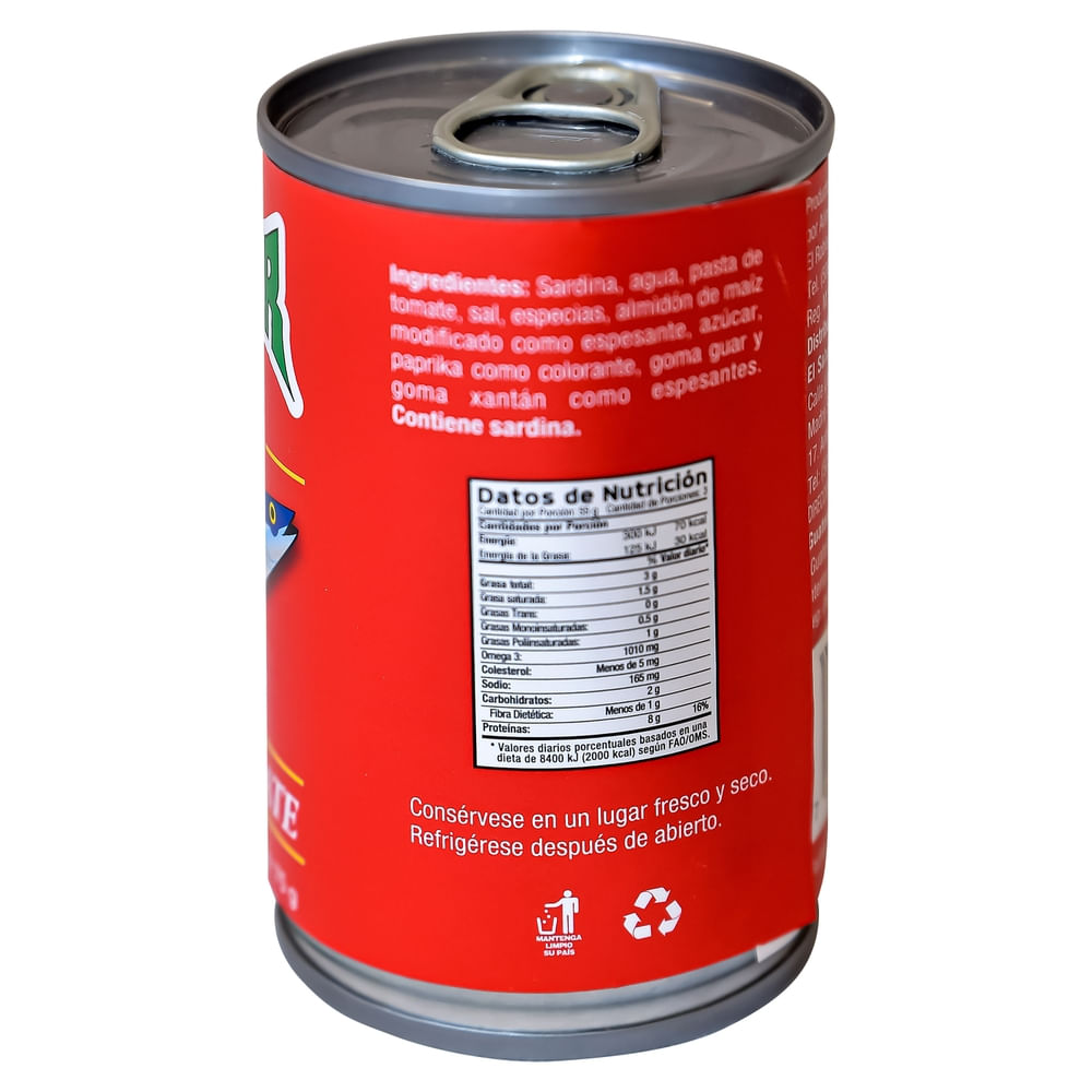 Comprar Sardina Verdemar Cilindrica 1- 60 g | Walmart El Salvador - La ...