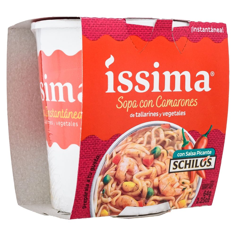 Comprar Sopa Camarón Issima con Chile - 64 g | Walmart El Salvador ...
