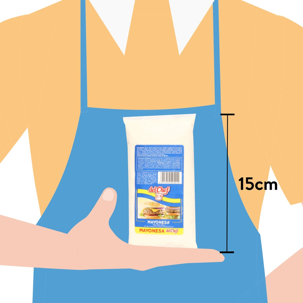 Comprar Mayonesa Del Chef Pouch - 350 g | Walmart El Salvador - Walmart ...