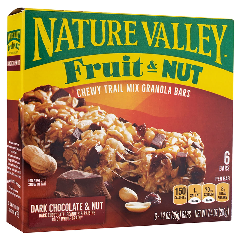 Comprar Barra De Granola Nature Valley Masticable Con Chocolate Oscuro ...