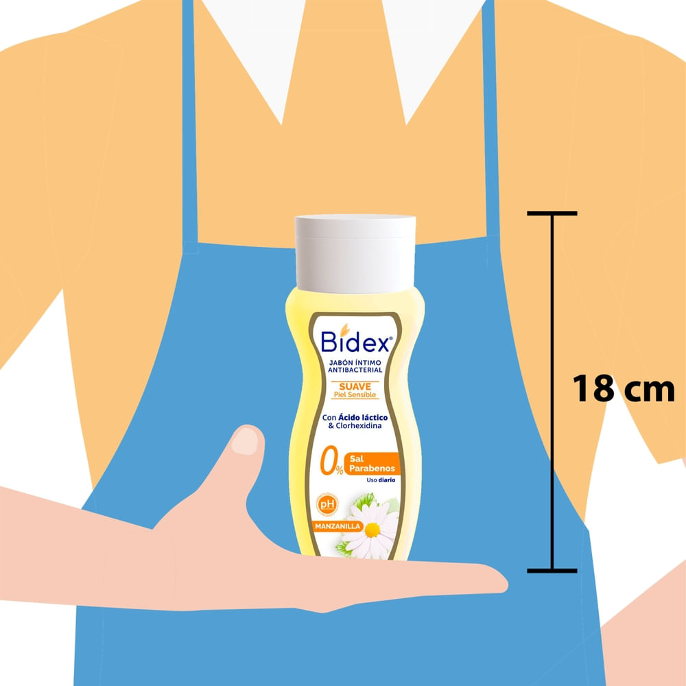 Comprar Jabón íntimo Bidex manzanilla -250 ml | Walmart El Salvador ...