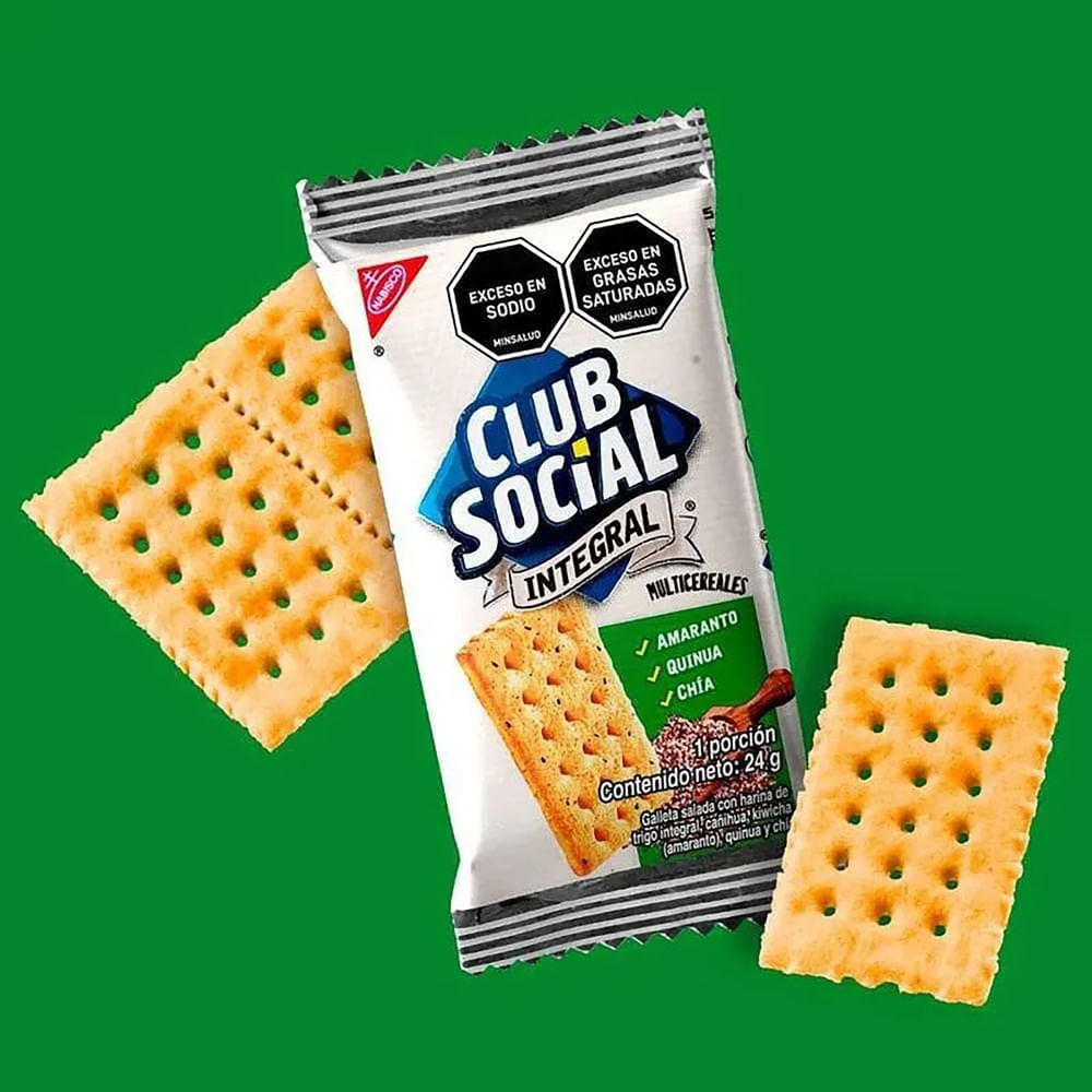 Comprar Galletas Saladas Club Social Nabisco Multicereal 9 Pack - 216g ...
