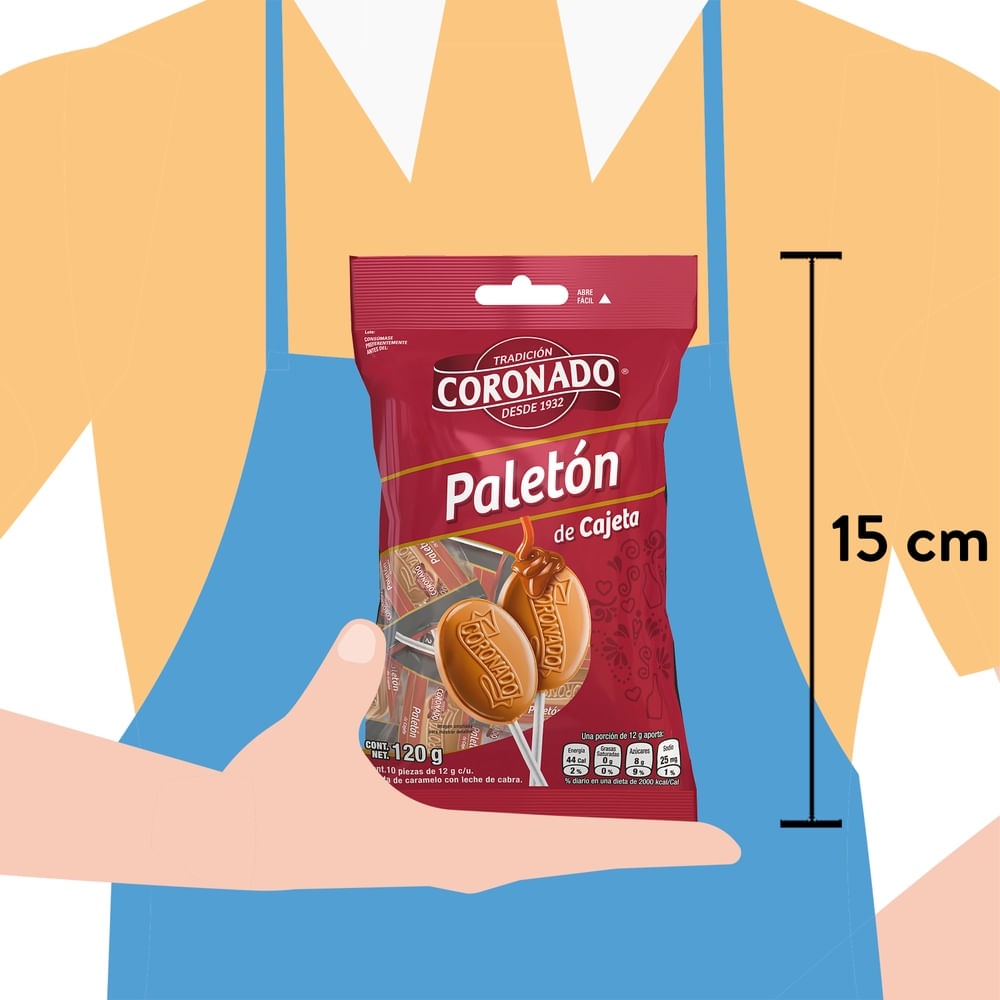 Comprar Paleton Cajeta Coronado 10 Piezas - 120 g | Walmart San ...