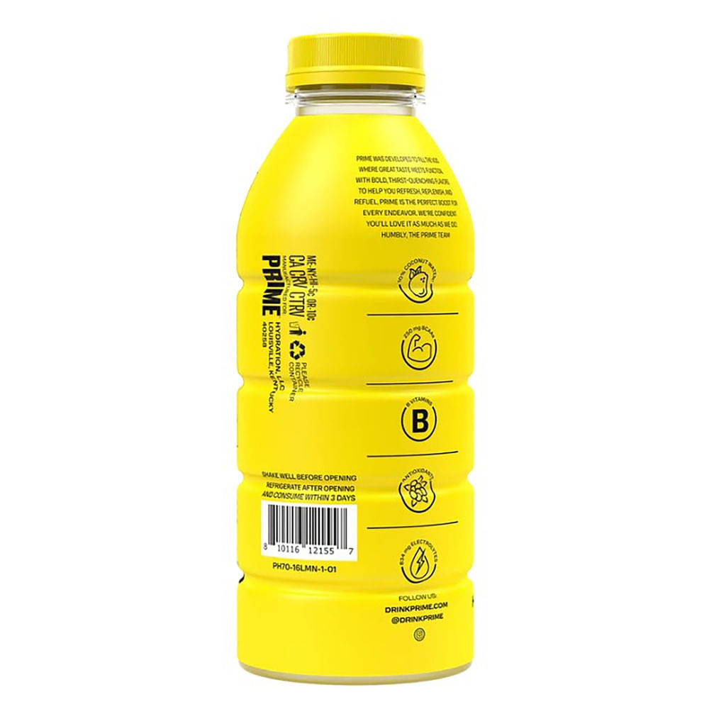 Bebida hidratante Prime limón - 500 ml - Walmart | Salvador