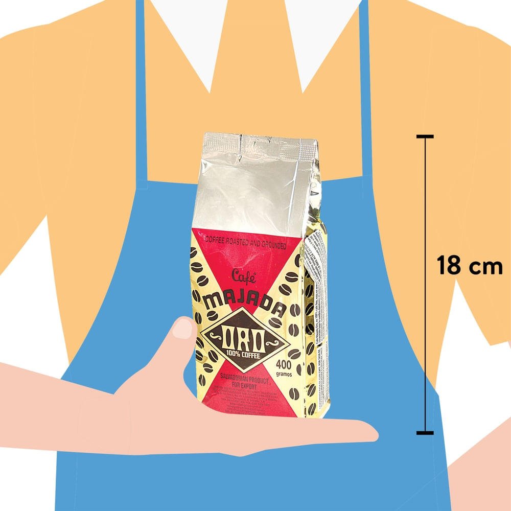 Comprar Bolsa De Café Majada Oro - 400 g | Walmart El Salvador - Maxi ...