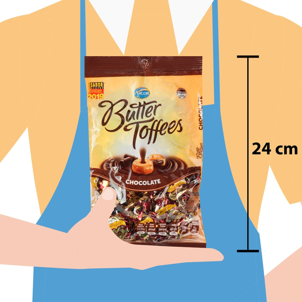 Comprar Dulces Arcor Butter Toffee Chocolate126 g | Walmart El Salvador ...