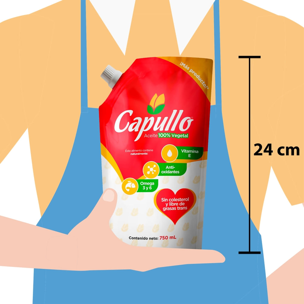Aceite Capullo Doypack 750ml - Walmart | Salvador